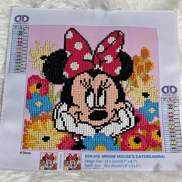 Hand Crafted | Other | Diamond Painting Minnie Mouse | Poshmark